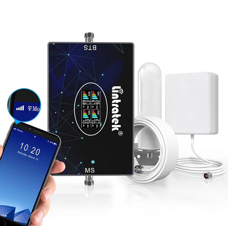 China Lintratek KW20L gsm 900MHz Mobile Signal Booster dcs 1800MHz Cell ...