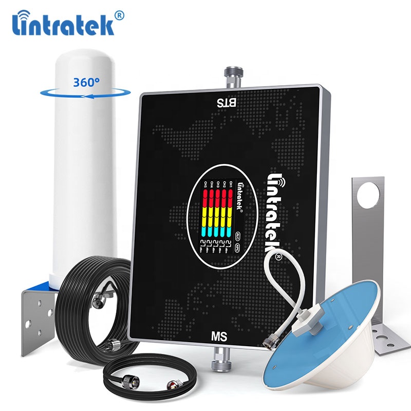 China KW20L cell phone UMTS 5-band signal booster mobile network ...