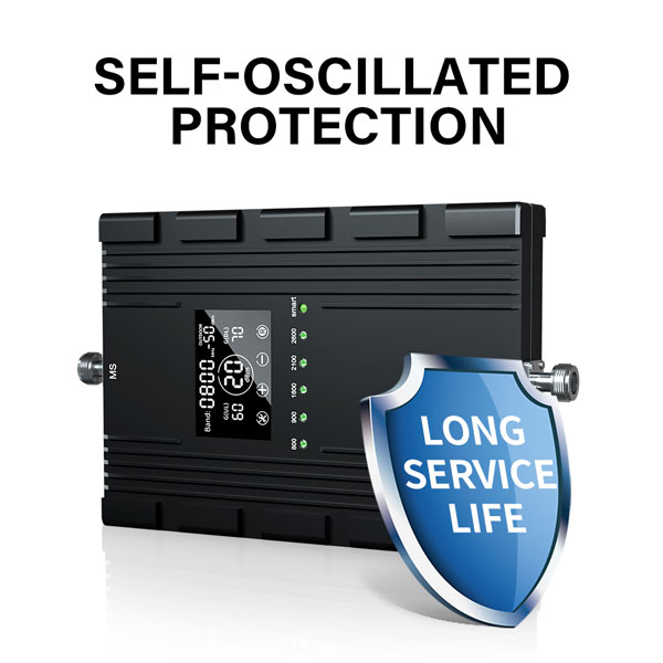 China Hot sale 900 1800 MHz 2g 4G Signal Booster Five Band 70dB Home ...